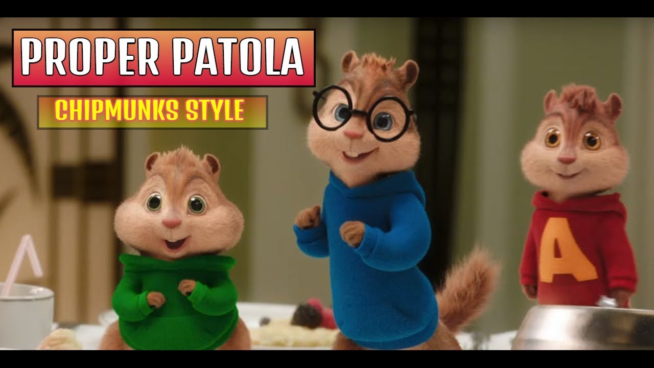 Proper Patola - Chipmunks Style | Animated Video | Lyrics | CHOLLY ...