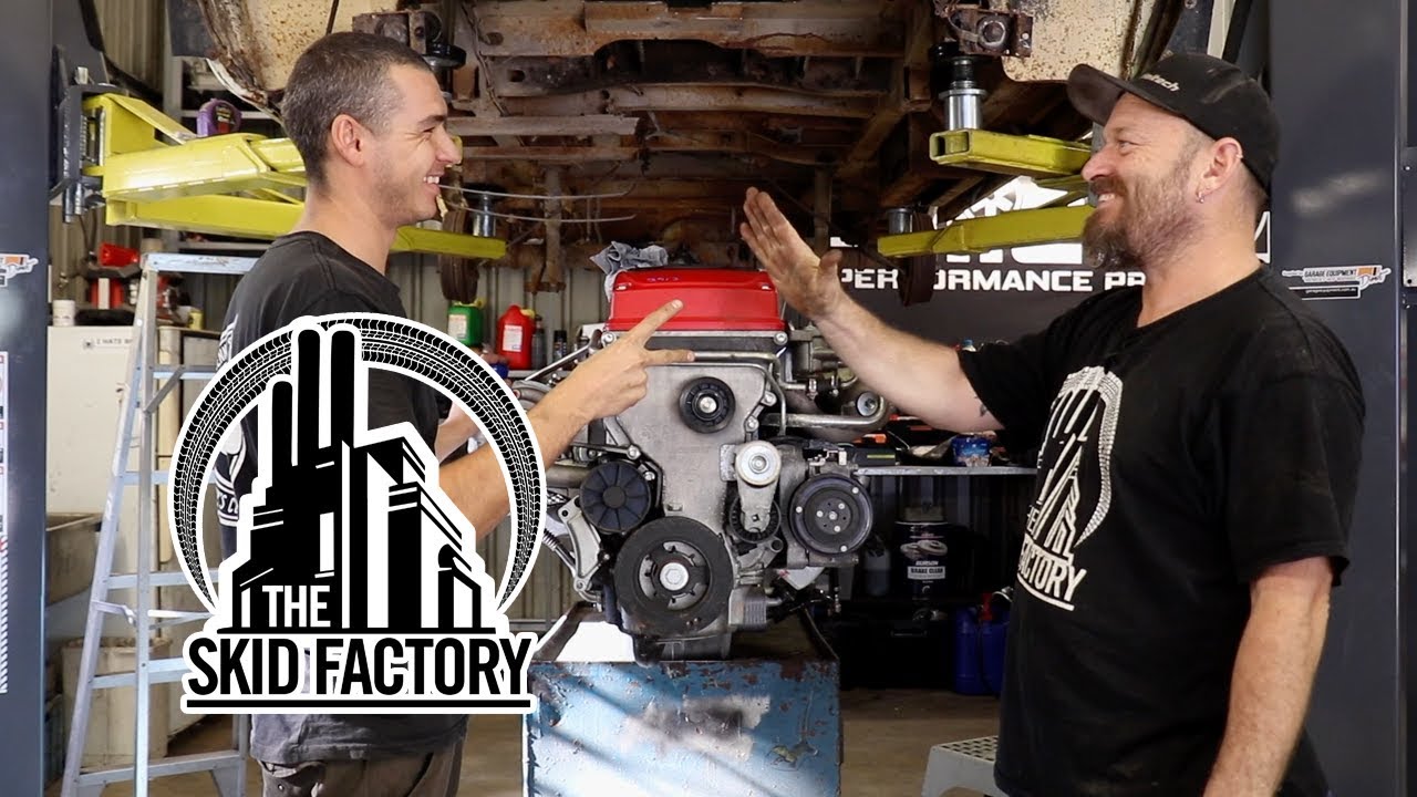 THE SKID FACTORY - Barra Powered Bedford Van [EP3] - YouTube