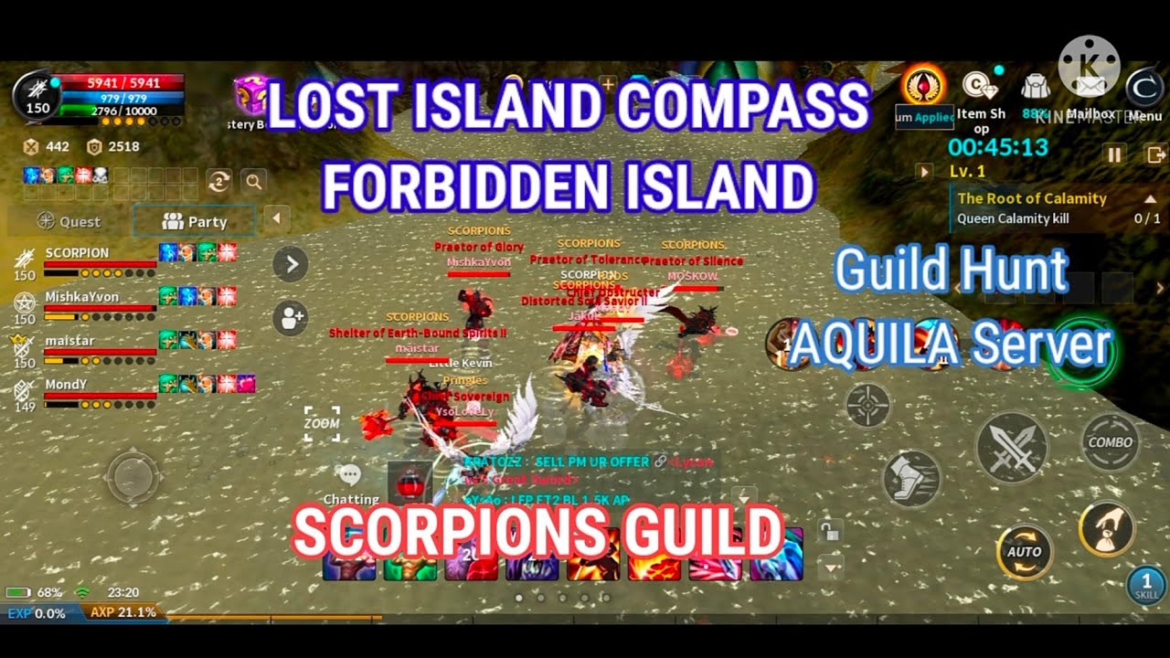 LOST ISLAND COMPASS | FORBIDDEN ISLAND | Guild Hunt Cabal Mobile Ph ...