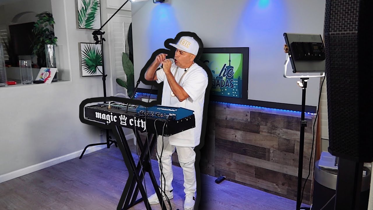 HE GAVE ME A LIVE CONCERT AT MY HOUSE! **MC MAGIC** - YouTube
