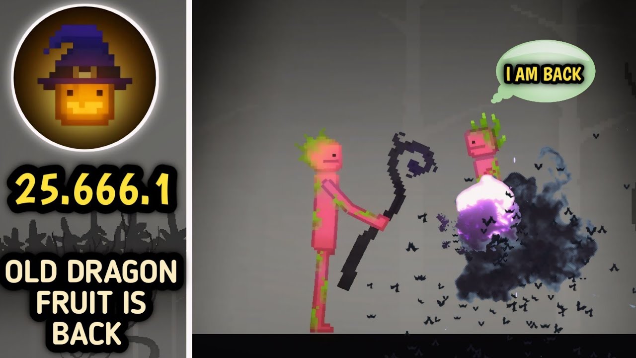 Melon Playground Old Dragon Fruit Is Back [Melon Sandbox Update] [ Old ...