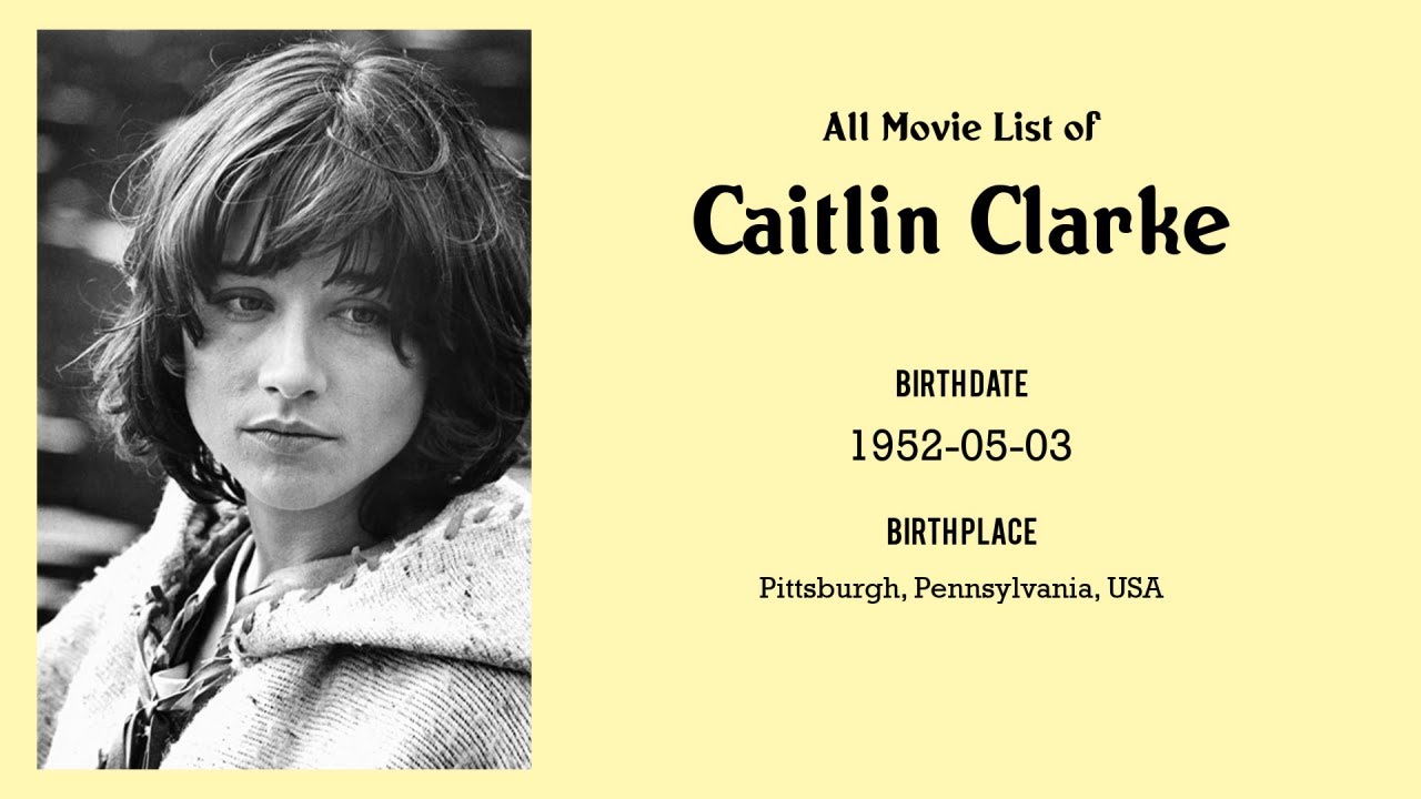 Caitlin Clarke Movies list Caitlin Clarke| Filmography of Caitlin ...