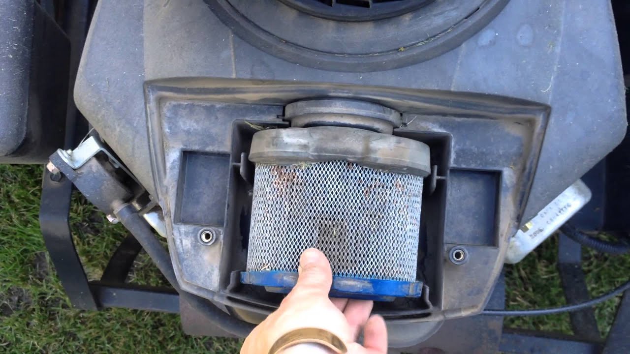 Swisher Z-Max XZT60 Riding Mower Air Filter Replacement - YouTube