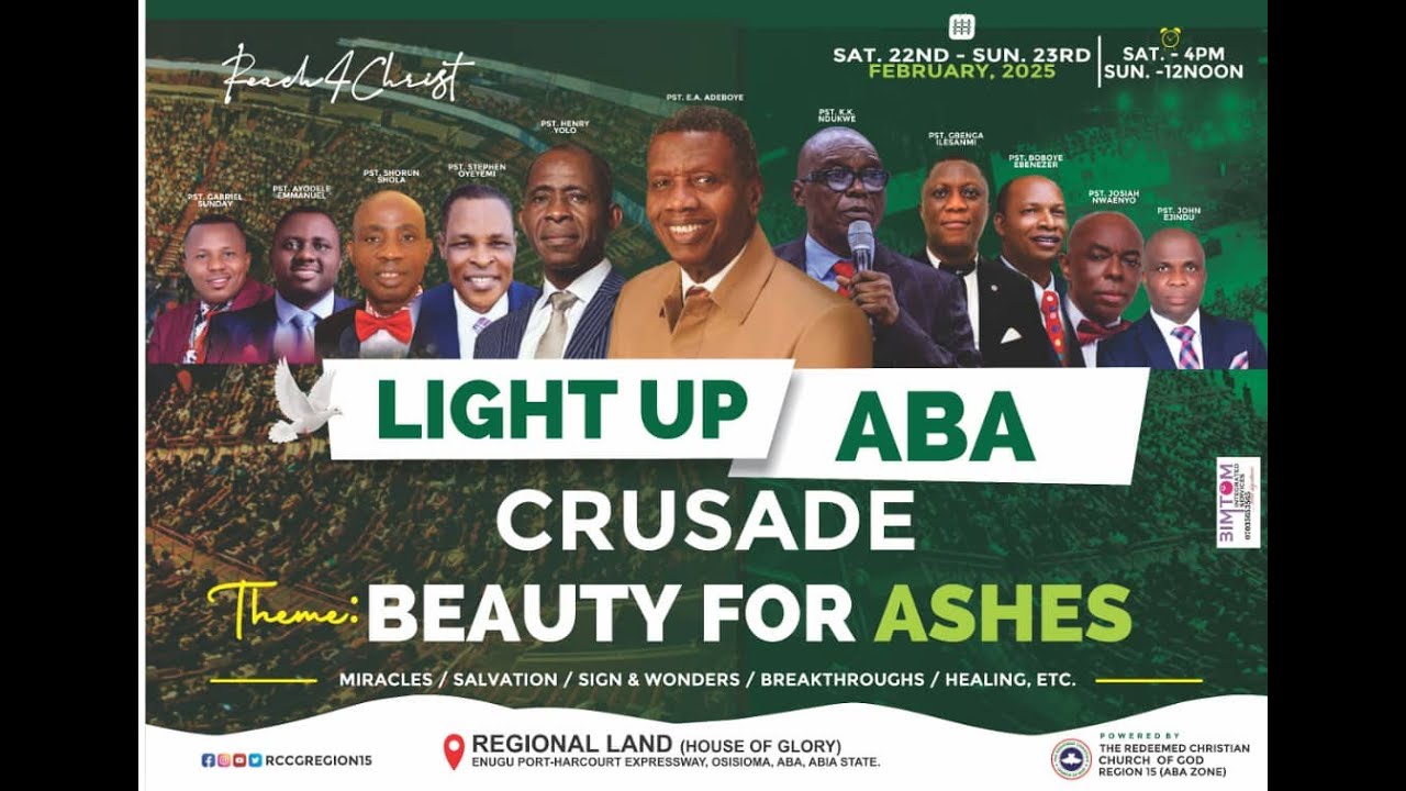 RCCG REACH4CHRIST LIGHT UP ABA DAY 2// 23-02-2025 // - YouTube