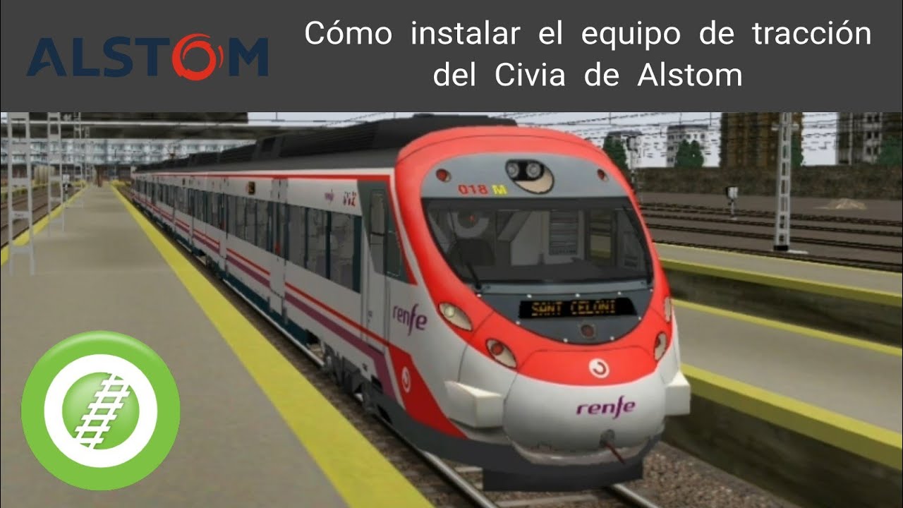 Cómo instalar el equipo de tracción de Alstom para el Civia de Open ...