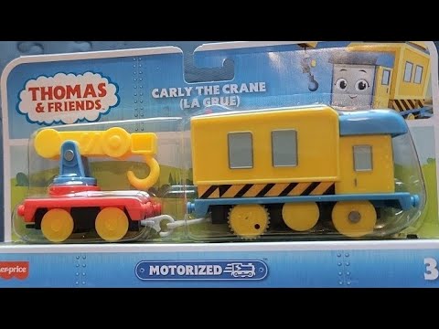 Fisher Price Thomas & Friends Carly the Crane Unboxing & Review - YouTube
