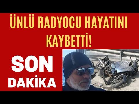 ÜNLÜ RADYOCU HAYATINI KAYBETTİ!