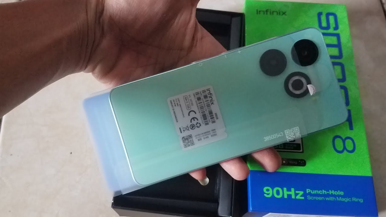 Infinix Smart 8 Unboxing Camera boba kaya iphone - YouTube