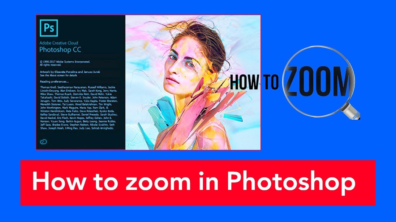 How To Zoom In Photoshop YouTube How To Zoom In Photoshop YouTube