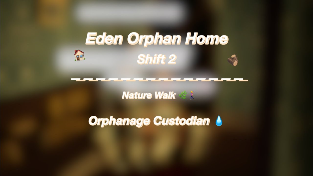 Eden Orphanage Home || Orphanage Custodian 💧 || Nature Walk 🌿🚶‍♀️ - YouTube