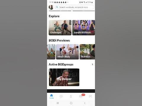 120 free workouts BODi previews - YouTube