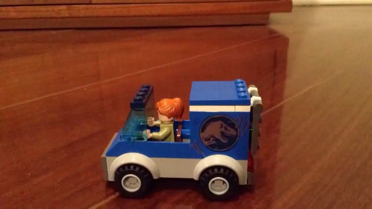 Lego jurassic world: T.rex breakout (10758) - YouTube
