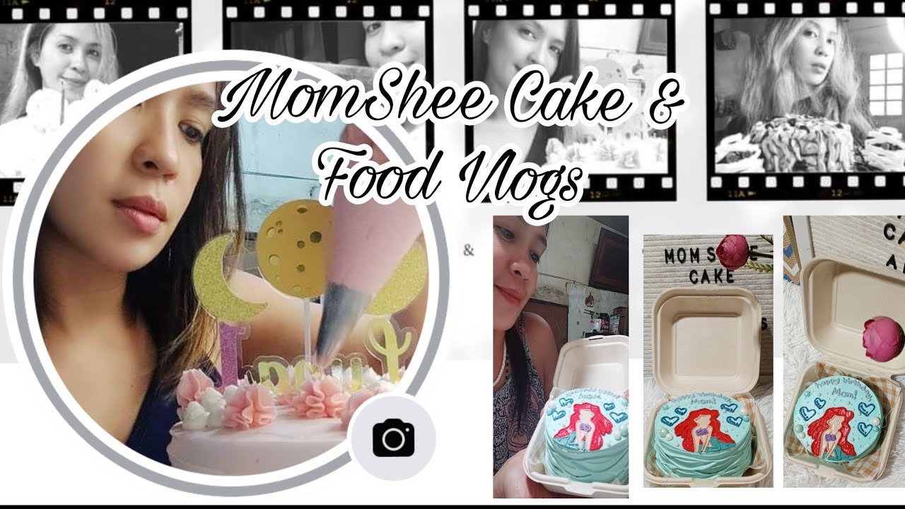 mermaid theme bento cake - YouTube