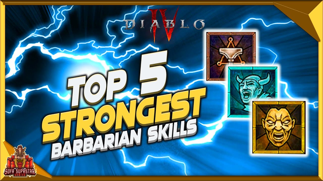 Most Powerful Barbarian Skills In Diablo 4 - Best abilities To Invest ...