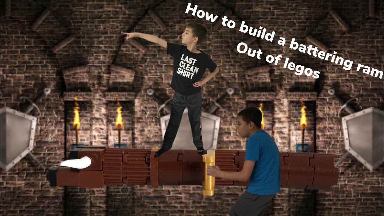 How to build a battering ram out of legos - YouTube