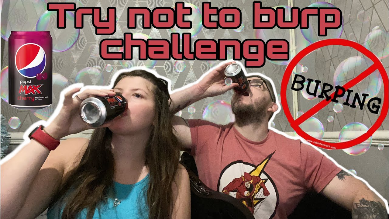 Try Not To Burp Challenge With A Can Of Soda Boyfriend vs Girlfriend ...
