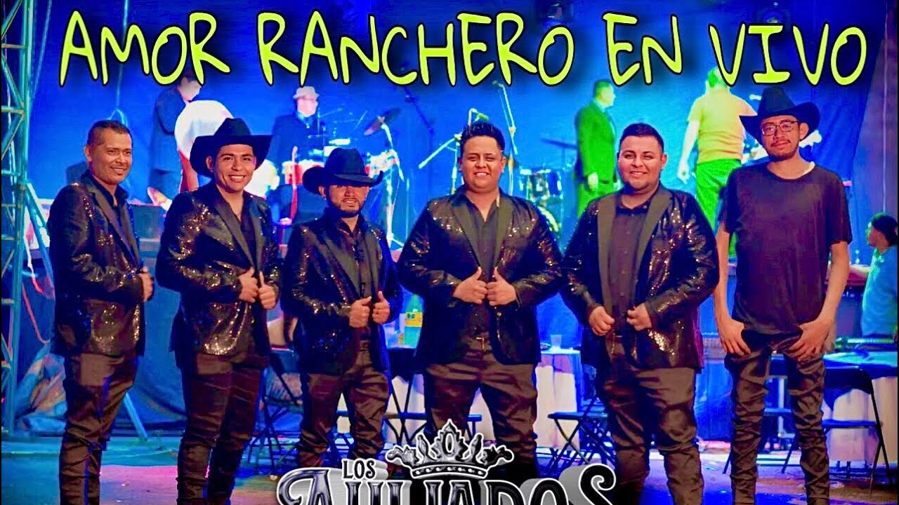 AMOR RANCHERO HUAPANGO EN VIVO - LOS AHIJADOS DEL PUEBLO - YouTube