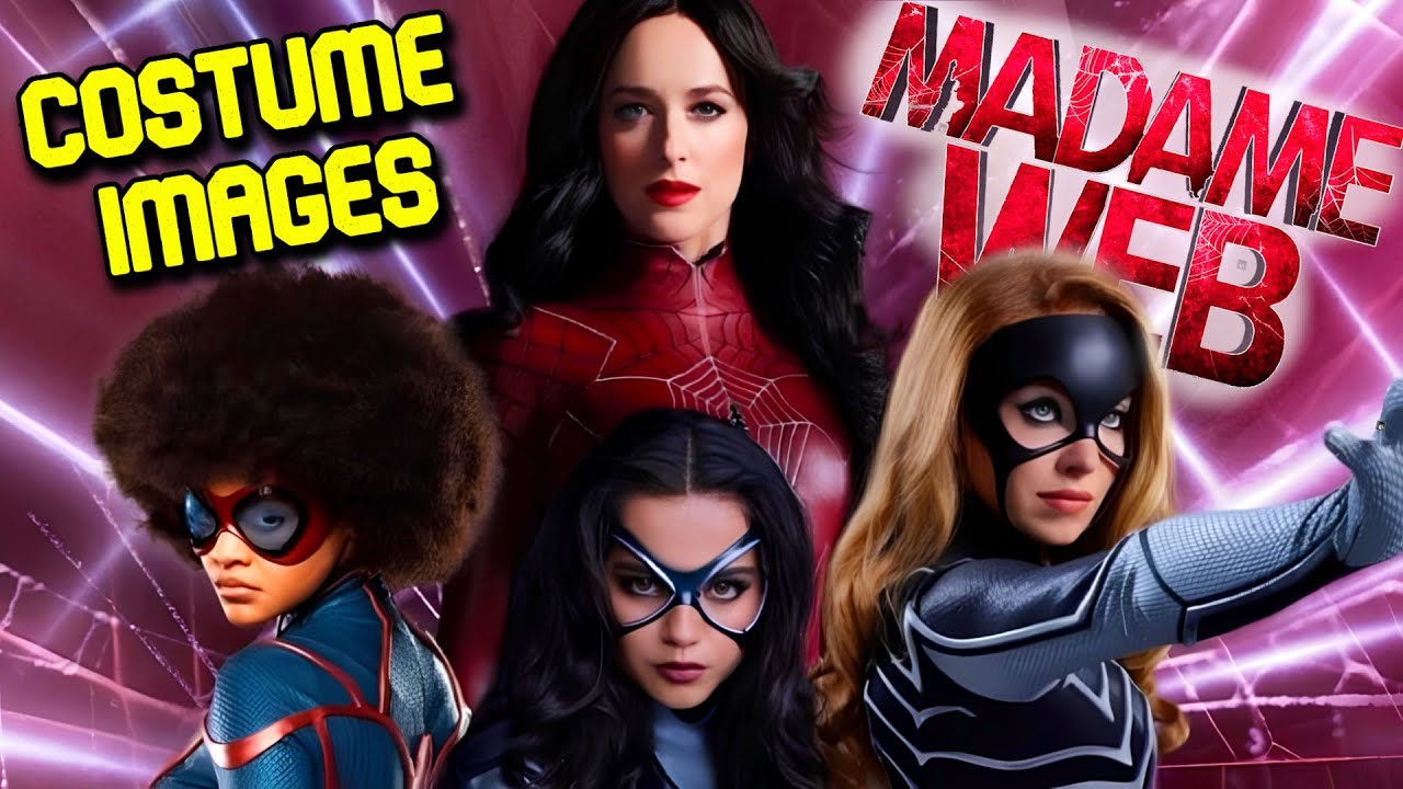 Madame Web NEW Images REVEAL Best Look Yet at the Spider-Woman Costumes ...