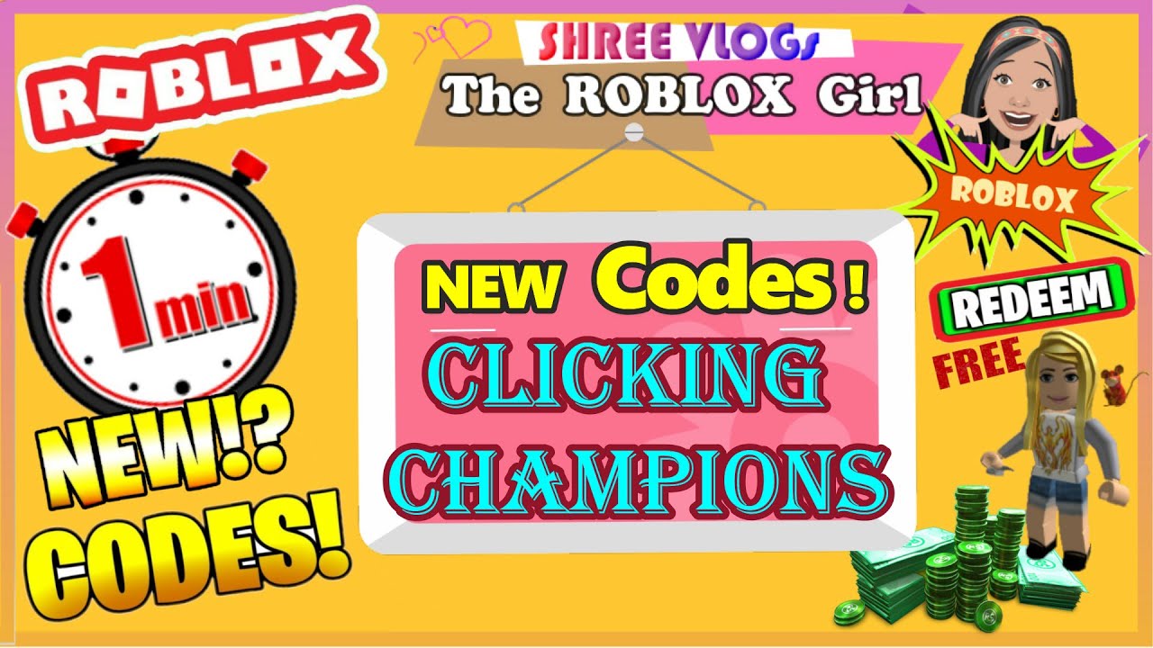 ⏱️ ROBLOX Clicking Champions codes 🖱🏆 in ⏱️ 60 Seconds. New LAVA update ...