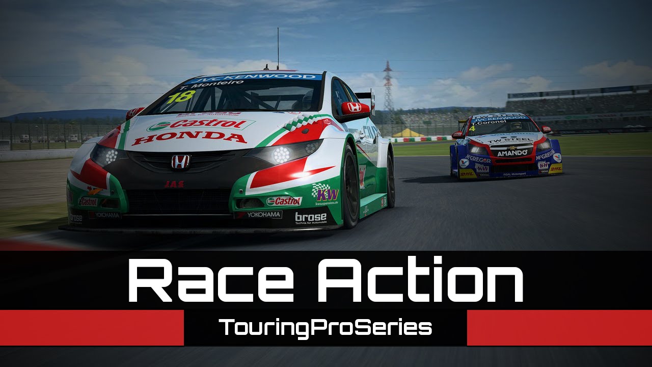 RaceRoom Racing Experience - Rubbing is Racing! - YouTube