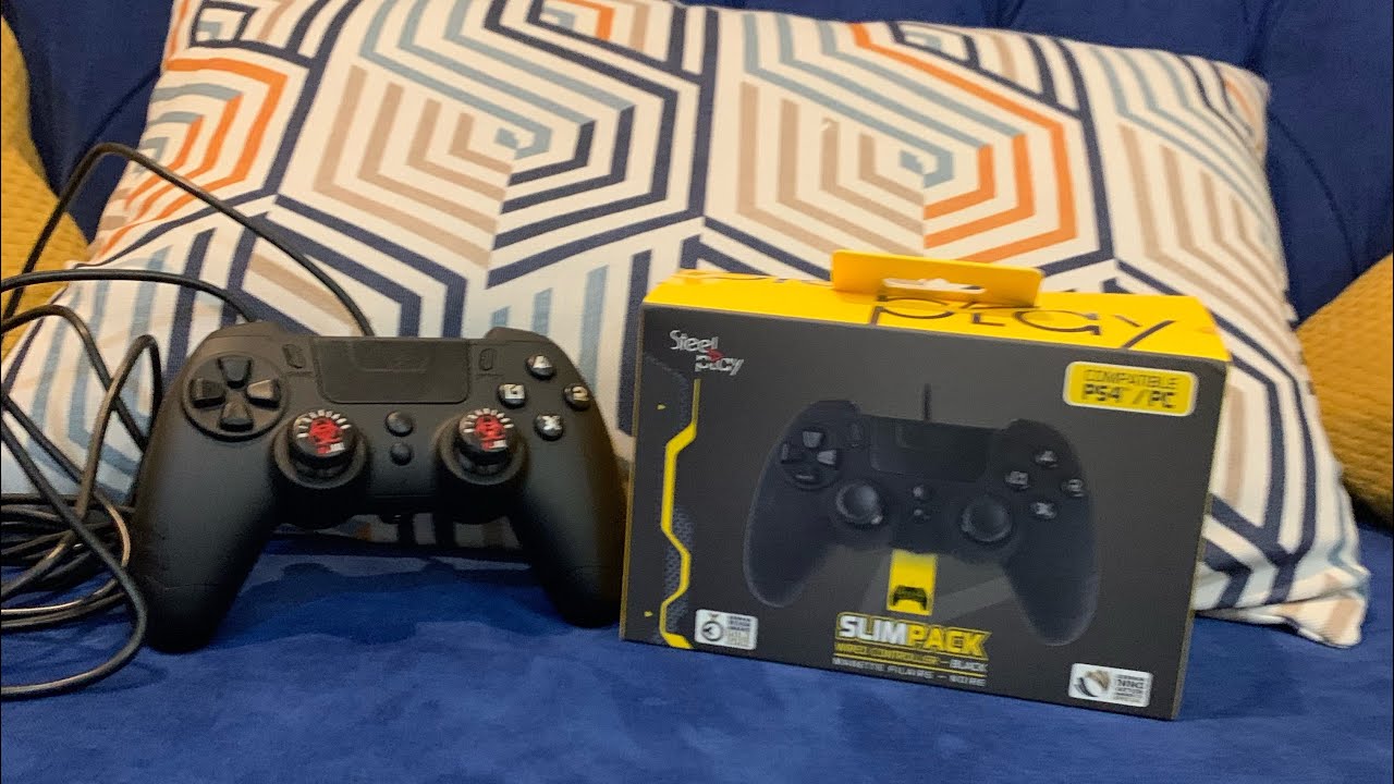 The Steel play slim pack controller - YouTube