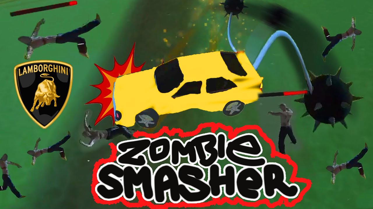 Lambo Rozjeżdża Zombie Jak Chce Zobato - Zombie Smasher - YouTube