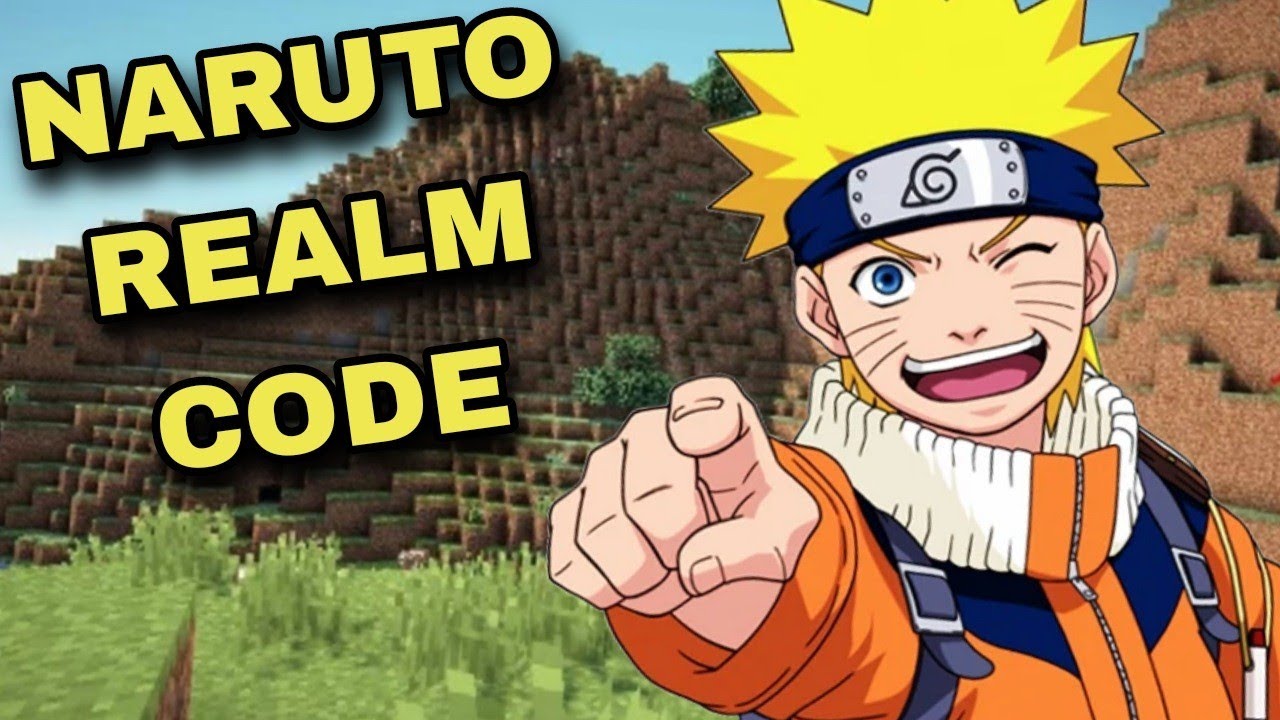 BEST NARUTO REALM CODE FOR BEDROCK EDITION! - YouTube