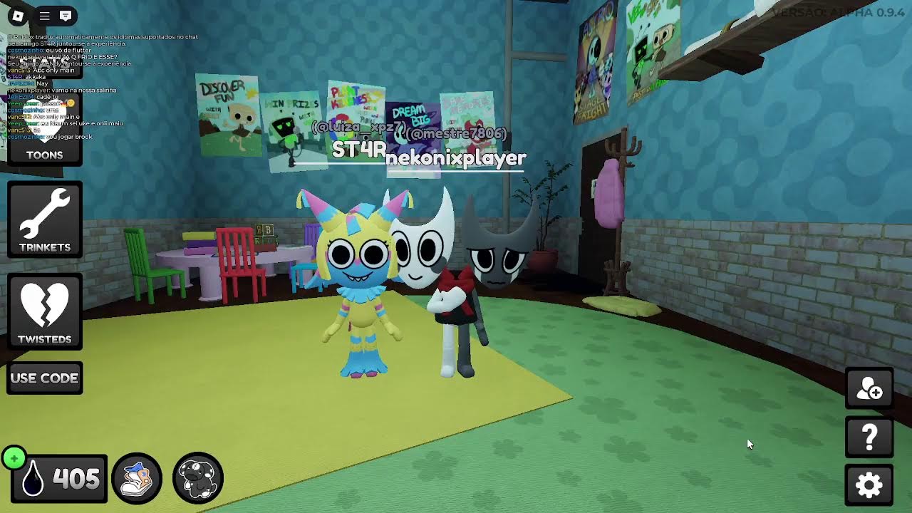 JOGANDO DANDS WORLD AO VIVO COM EDITORA E ELIZA - YouTube