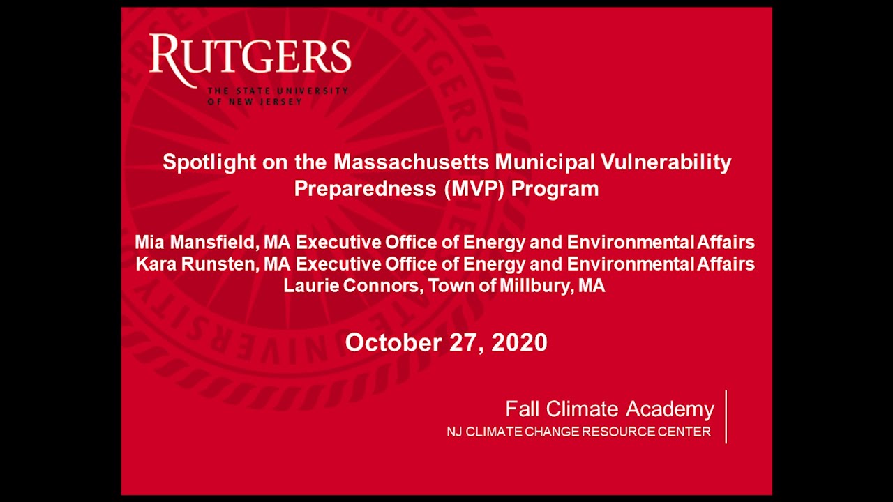 Spotlight on the Massachusetts Municipal Vulnerability Preparedness ...