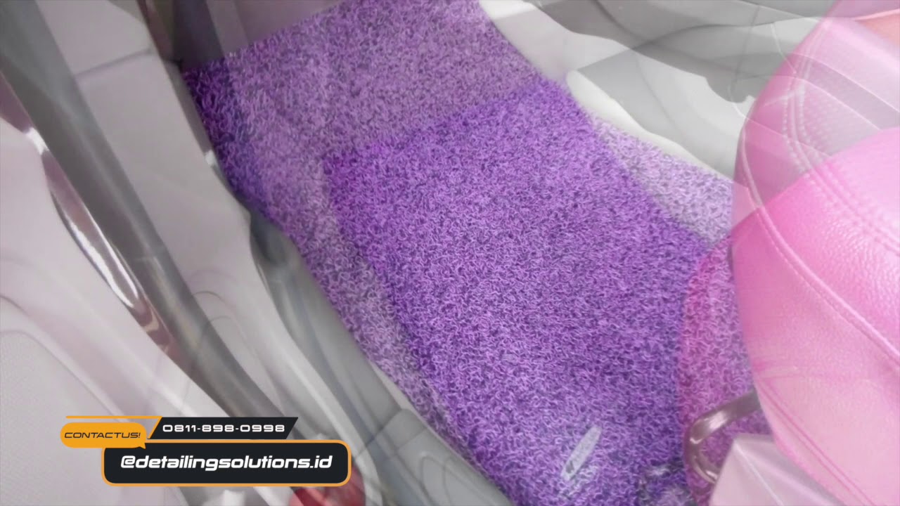 KARPET MOBIL FIRST CLASS Chevrolet Spin Purple Black - YouTube