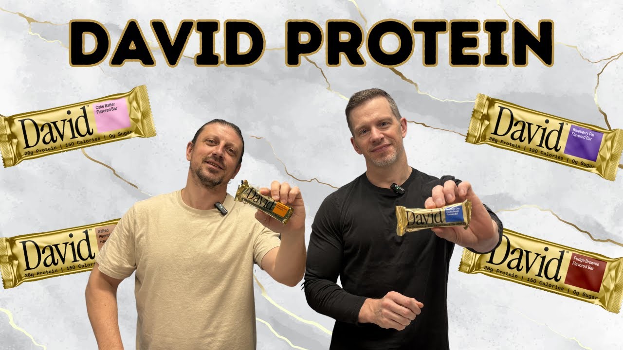 Best Protein Bars? David Protein Bars Taste Test & Review - YouTube