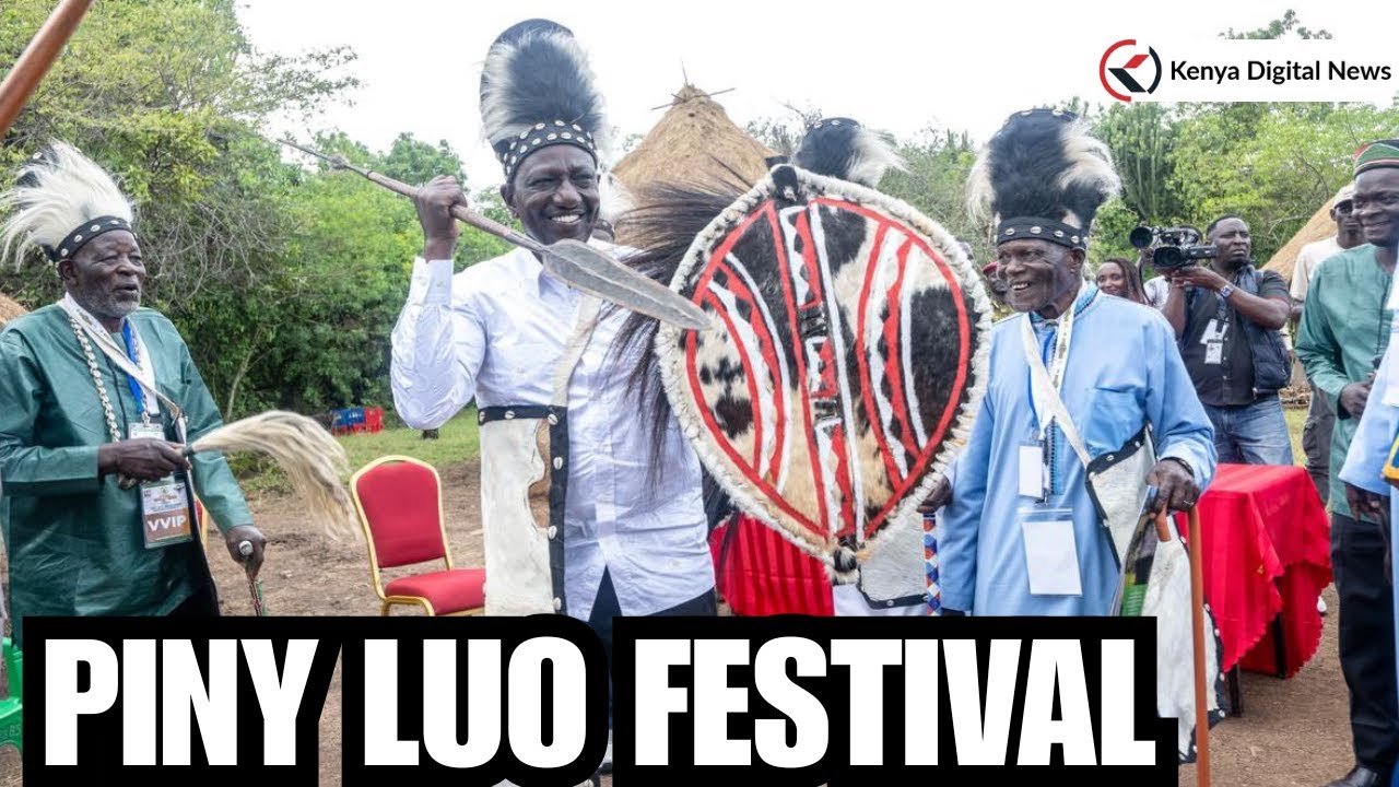President Ruto Graces the 5th Piny Luo Festival at Senye Beach in ...