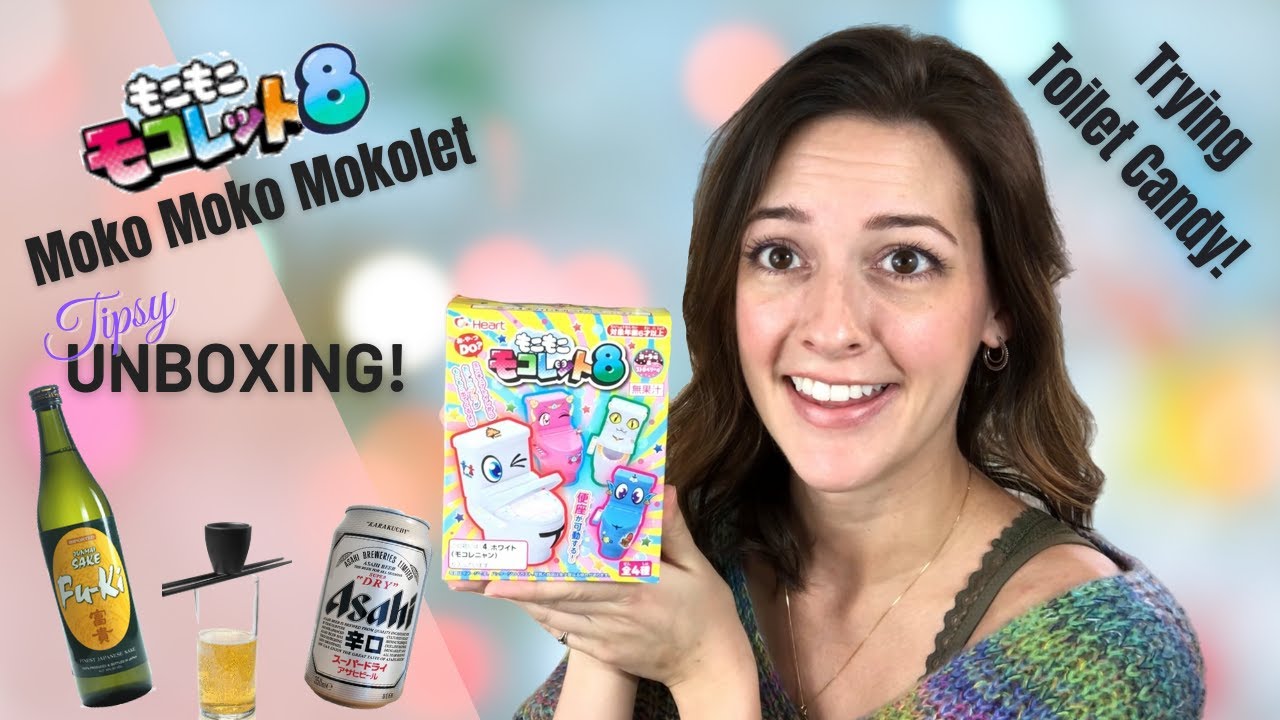 Unboxing Moko Moko Mokolet Japanese Toilet Candy (GONE WRONG) 🚽 Tipsy ...