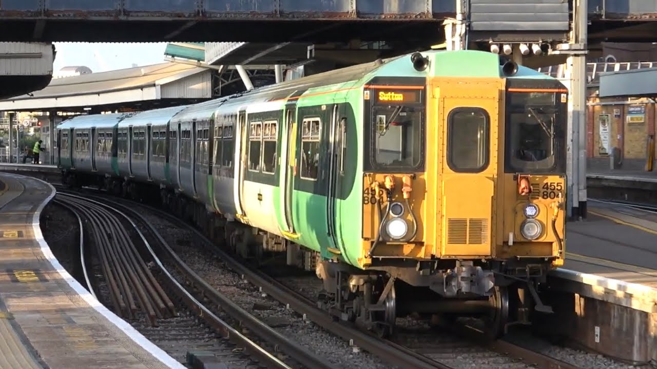 Southern Class 455's Final Evening In Service @ Clapham Junction - 14/5 ...