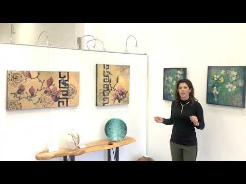 Debbie Bianchi Artist opening at Red Sky Gallery - YouTube