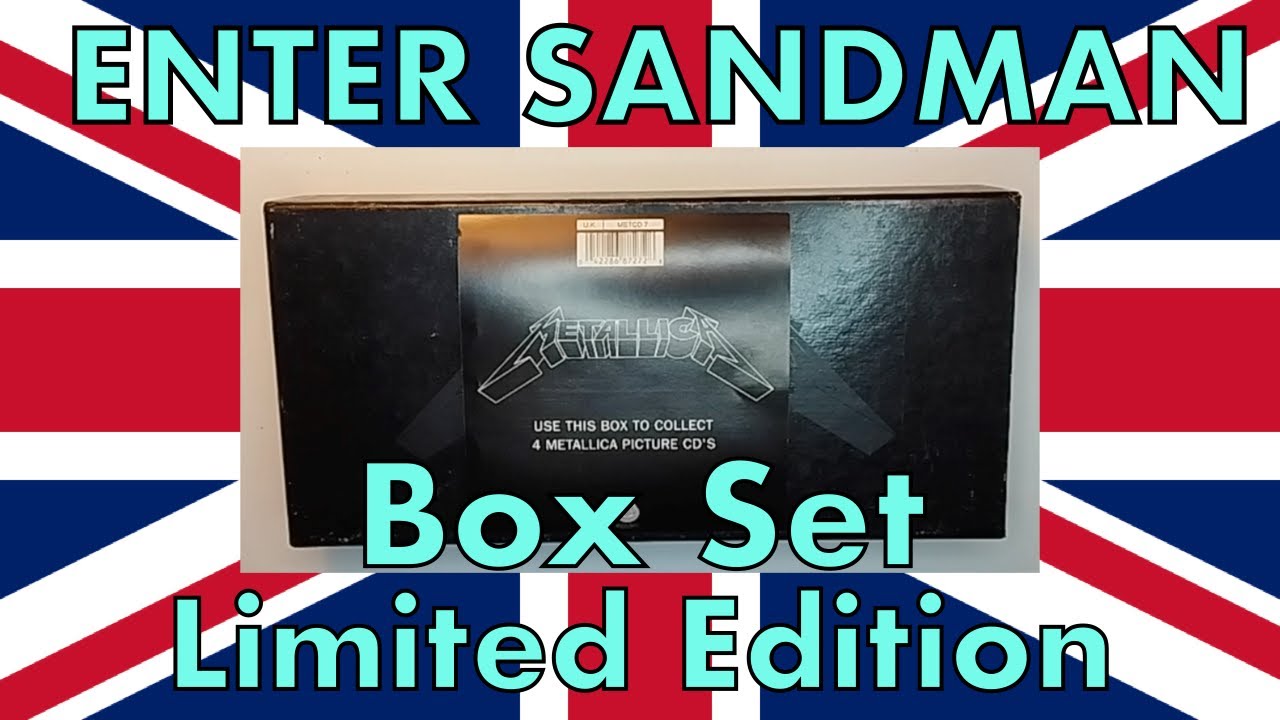 METALLICA - "ENTER SANDMAN" - UK 4xCD Limited Edition Box Set - YouTube