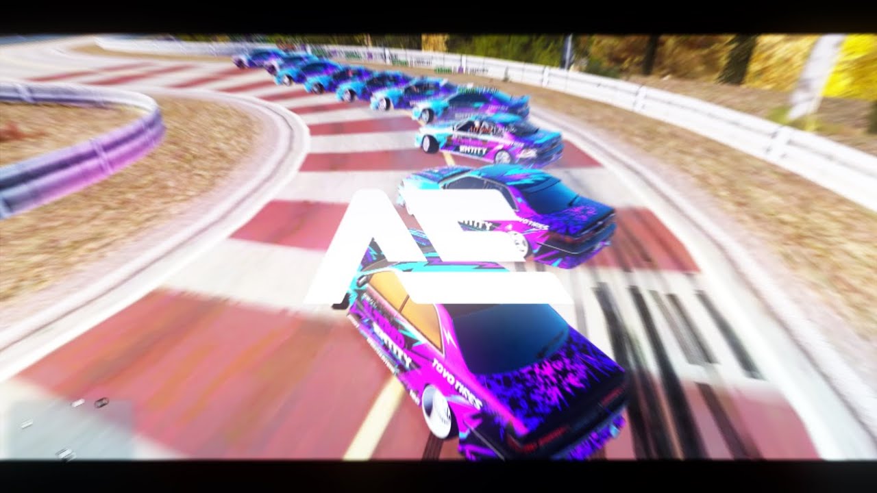 When over 15 players meet up for a drifting session - YouTube