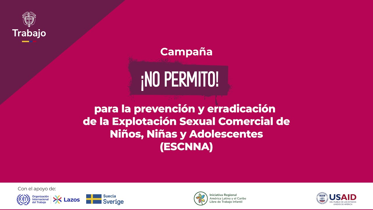 ¡No permito! - canción de la campaña contra la ESCNNA - YouTube