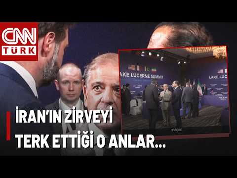 Vance ve Şerif'in Yüzüne Dikkat! Herkes O Videoyu Paylaşıyor: İran'ın Zirveyi Terk Ettiği Anlar...