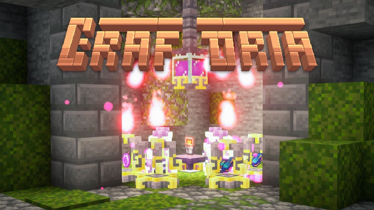 Craftoria Modpack EP5 Unlimited LAVA and Source for FLIGHT - YouTube