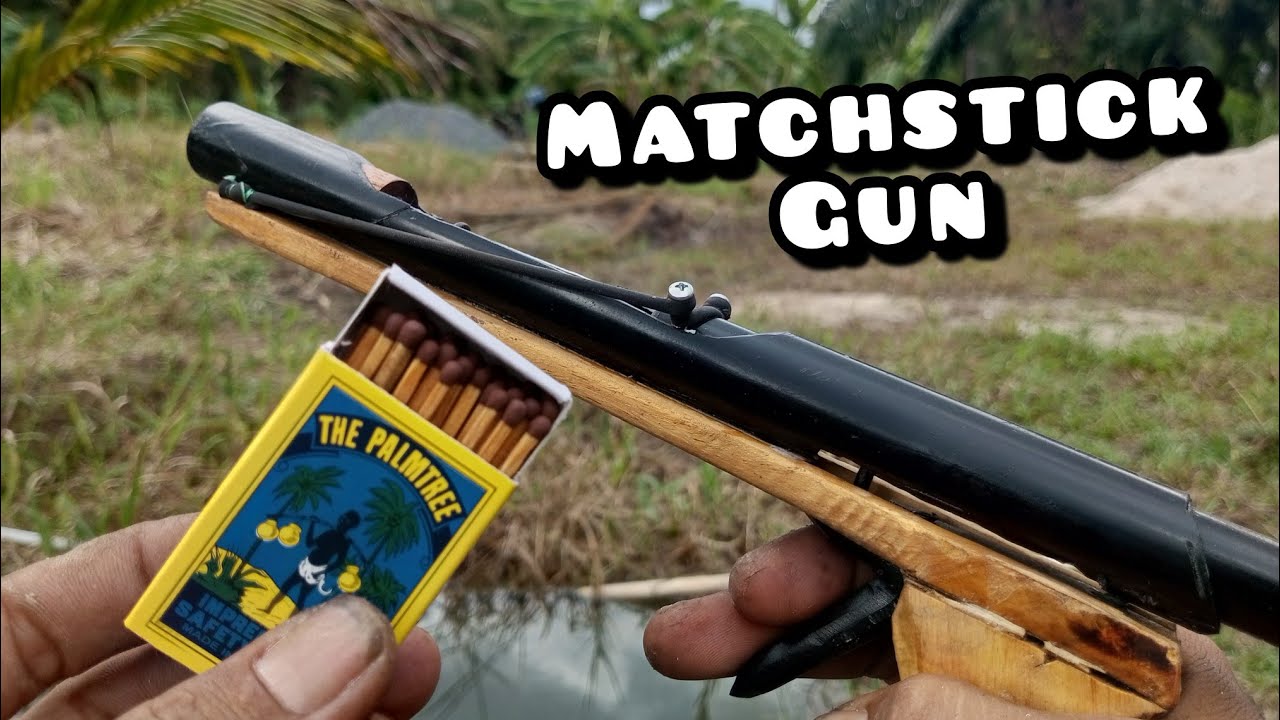 100% Work ‼️ PVC matchstick gun | shorts gun - YouTube
