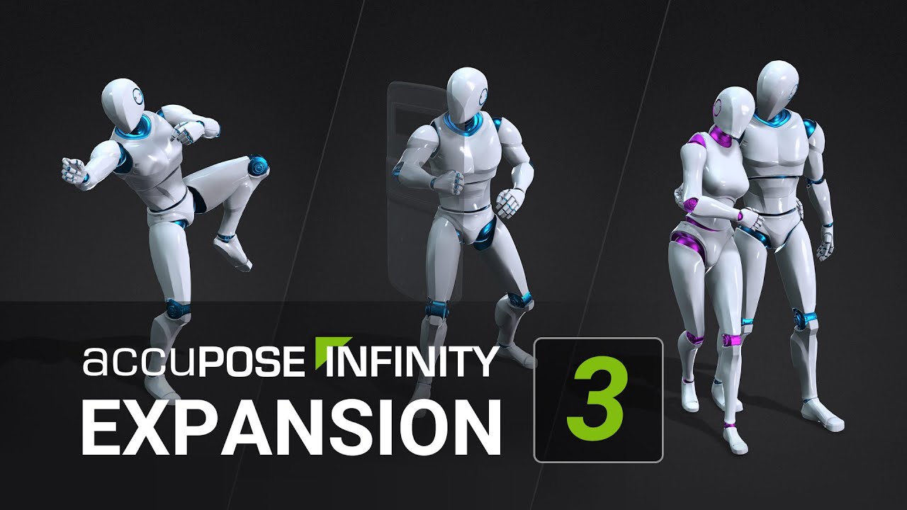 AccuPOSE INFINITY EXPANSION 3 - Riot, Drunken Fist, and 7 More New Models - YouTube