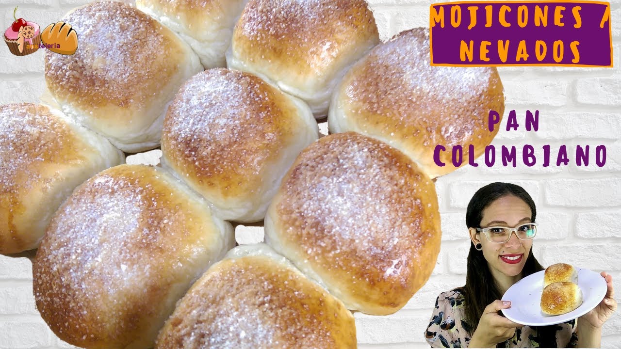 Mojicones CASEROS - Nevados PAN COLOMBIANO🍞 / Pansteleria - YouTube