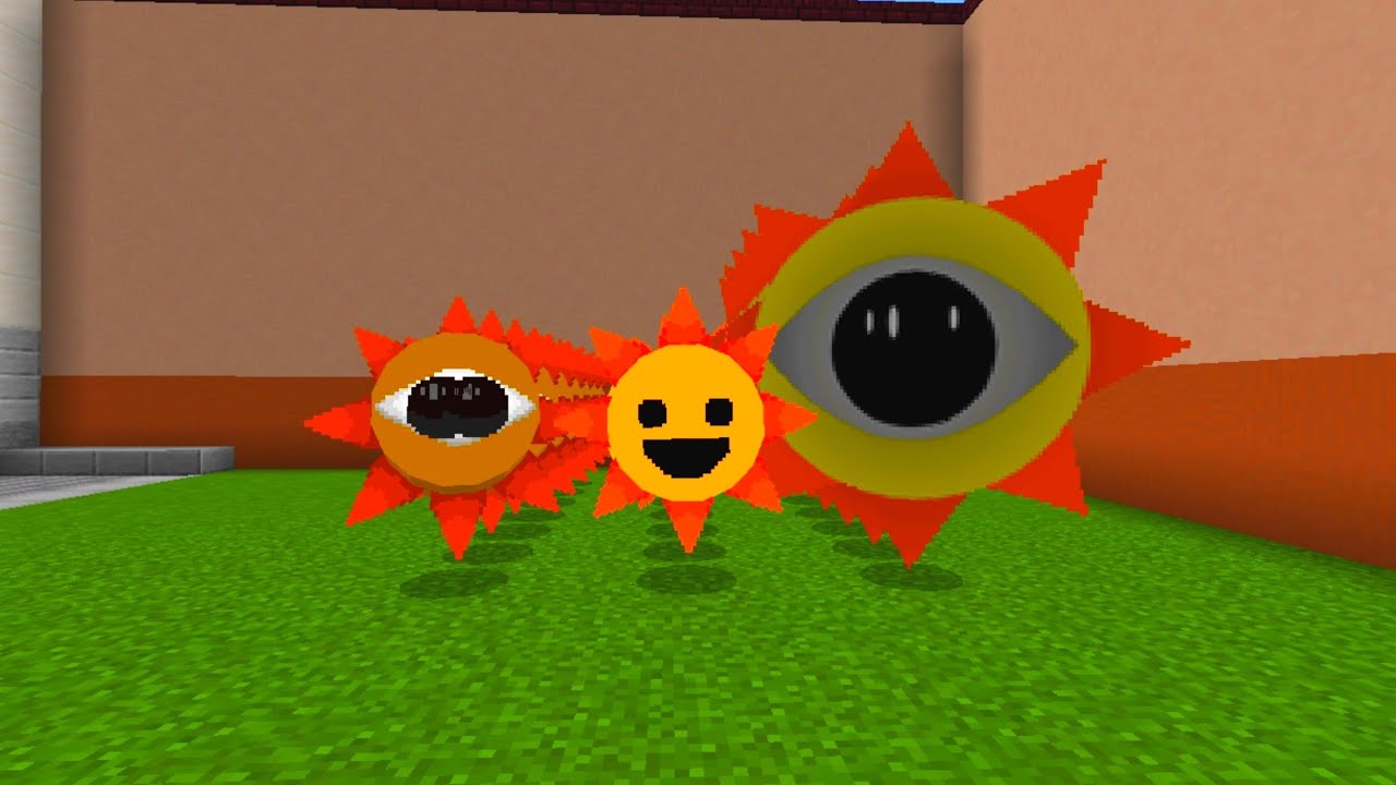 incredibox all Sprunki Mr Sun ☀️ Horror Addon in Minecraft PE - YouTube