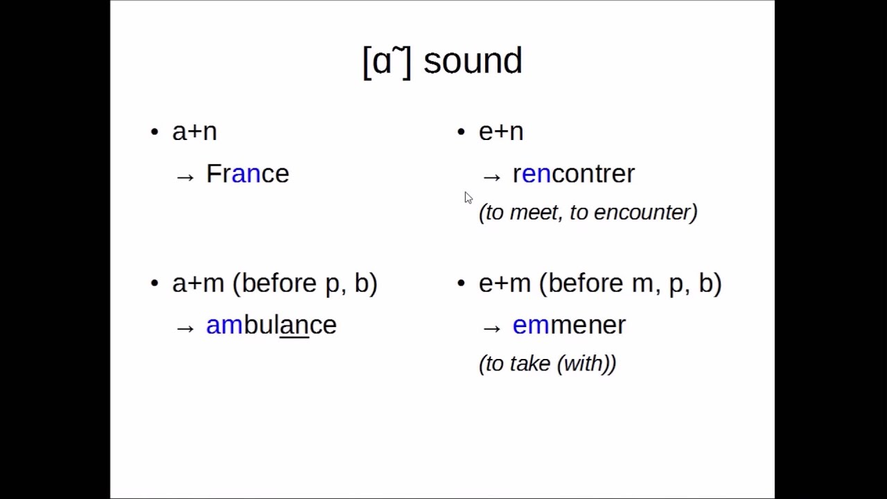 Letters combination to make a sound - YouTube