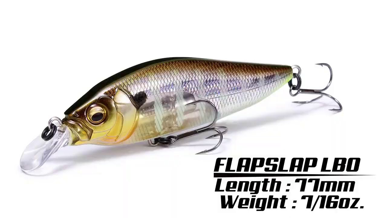 Megabass Flap Slap LBO - YouTube