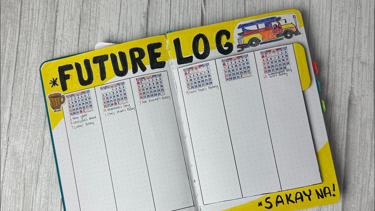 Future log journaling - YouTube