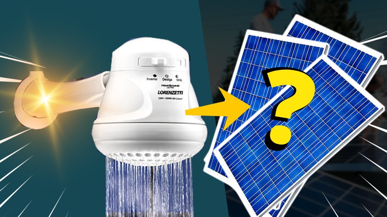 Ducha Gratis: ¿Cuántos PANELES SOLARES Necesitas Para Usar tu DUCHA ...
