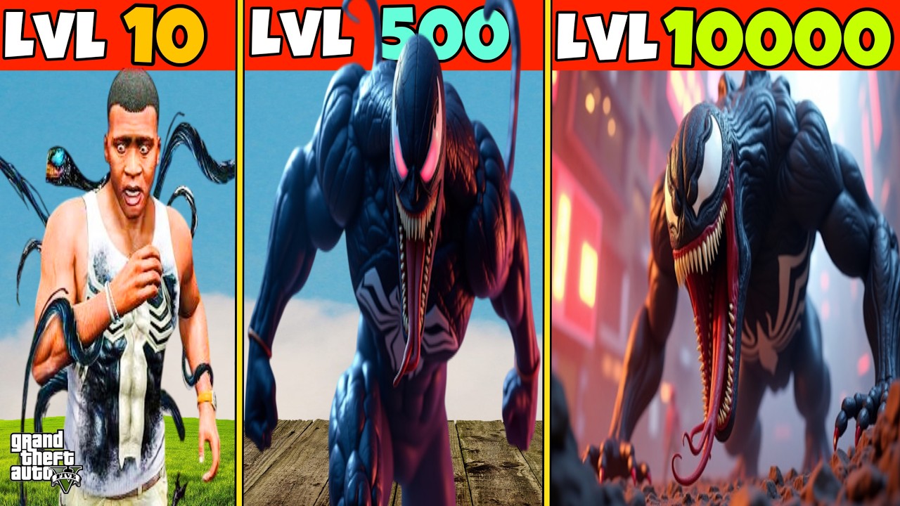 Upgrading VENOM Into STRONGEST EVER GOD ANGEL VENOM in GTA 5! - YouTube