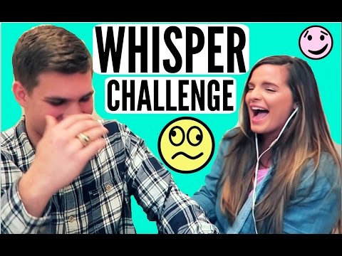 WHISPER CHALLENGE With Davis! | Casey Holmes
